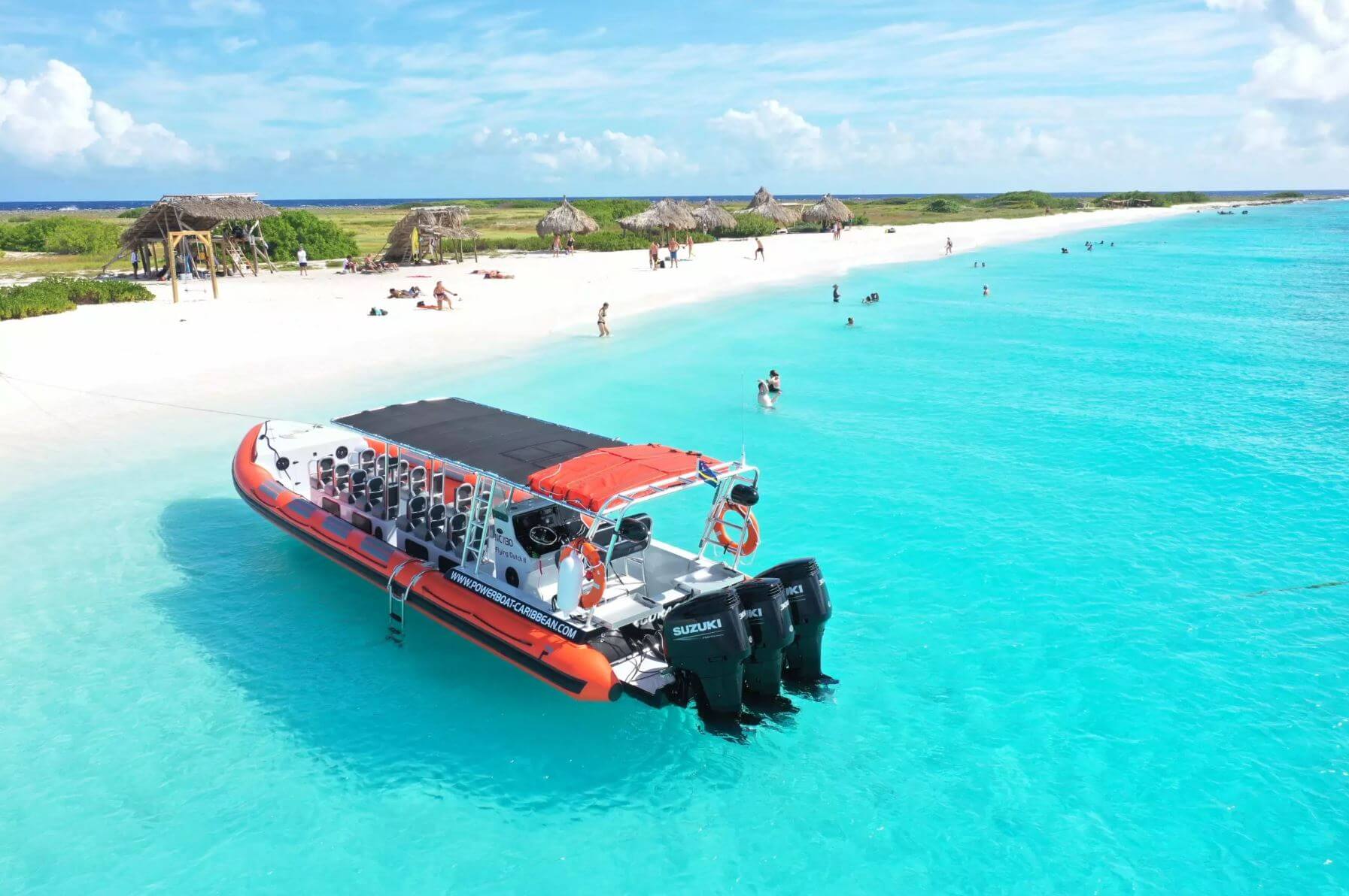 Klein Curacao Powerboat | Snelste boot| Koop hier je ticket
